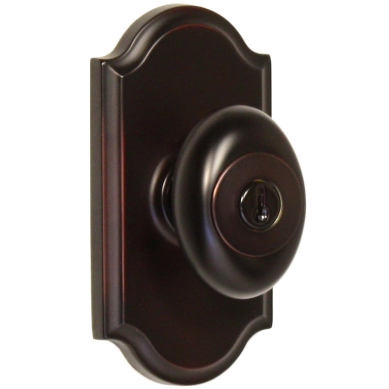 Weslock Julienne Keyed Door Knob & Reviews | Wayfair
